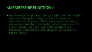 Fuzzy logic | PPT