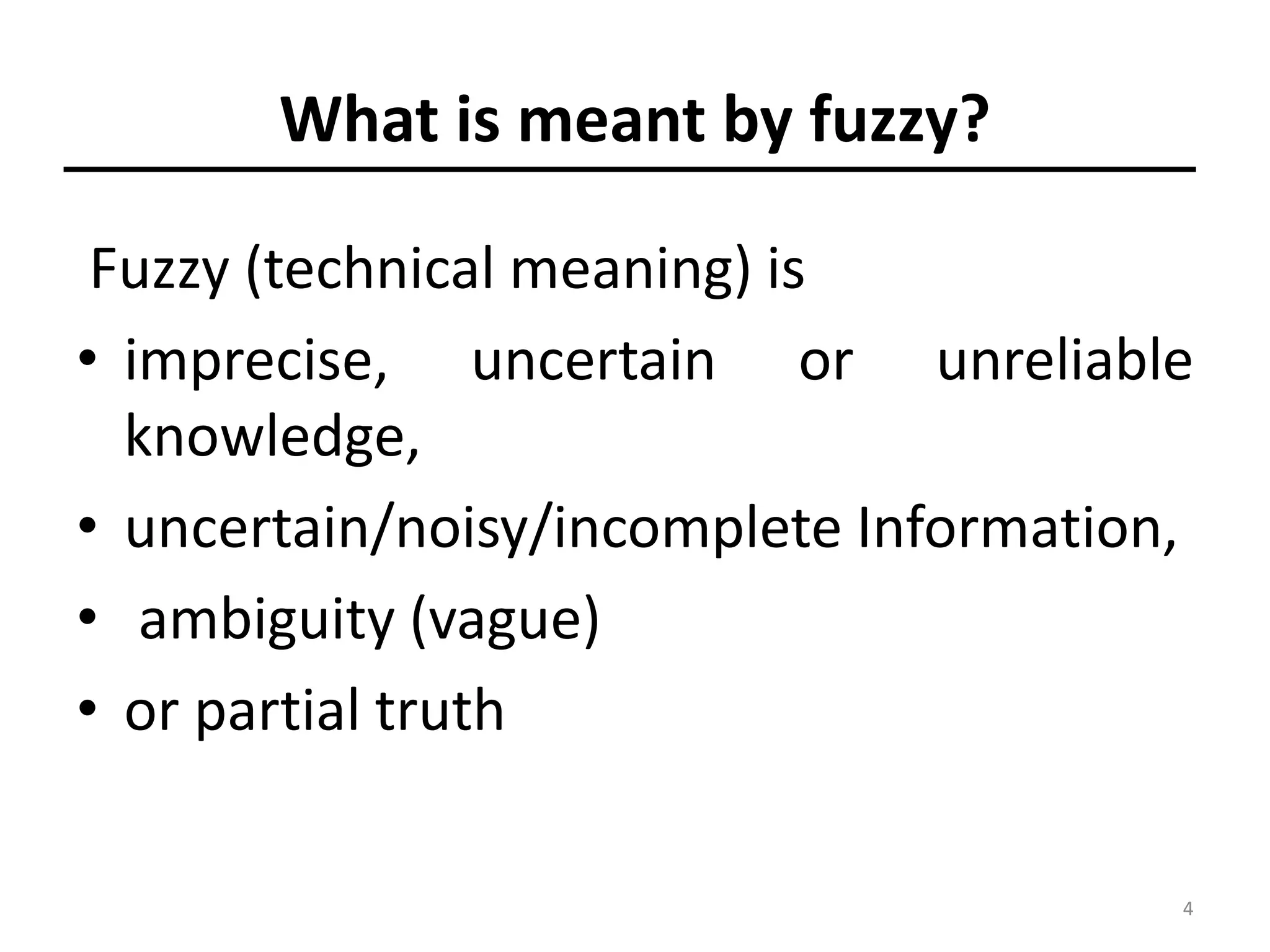 Fuzzy Logic Notes Ai Cse 8th Sem Pptx Programming Languages Computing