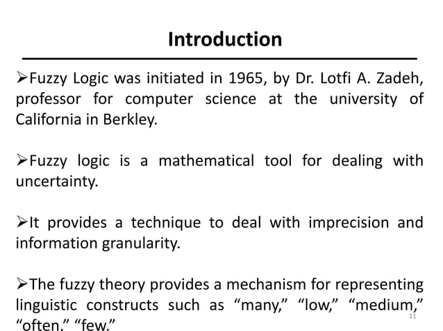 Fuzzy Logic Notes Ai Cse 8th Sem Pptx Programming Languages Computing
