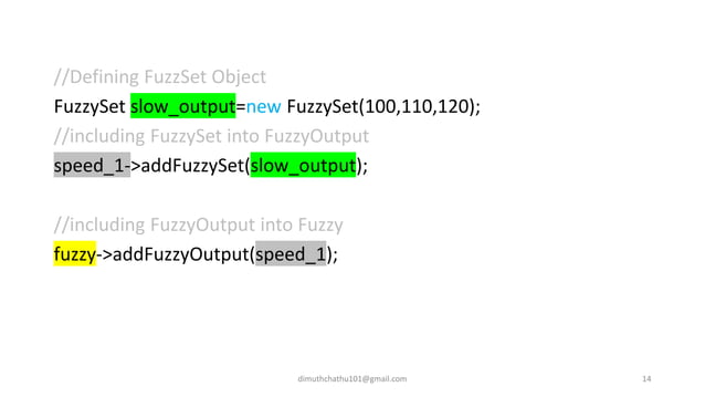 Fuzzy logic with Arduino | PPTX