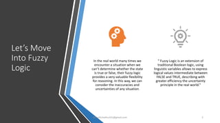 Fuzzy logic with Arduino | PPTX