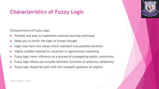 Fuzzy logic | PPTX
