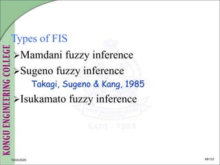 Fuzzy logic andits Applications | PPTX