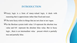 presentation for 3rd year student in B tech (Fuzzy Logic) | PPT