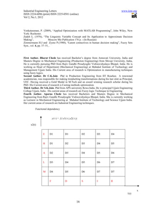 Fuzzy logic analysis based on inventory considering demand and stock quantity on hand | PDF