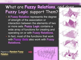 Fuzzy logic and its applications | PPTX
