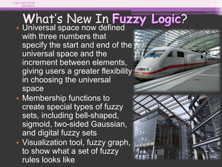 Fuzzy logic and its applications | PPTX