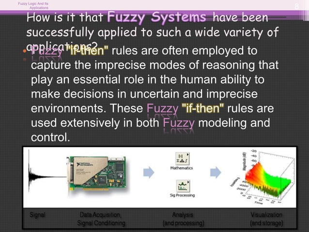 Fuzzy logic and its applications | PPTX | Programming Languages | Computing
