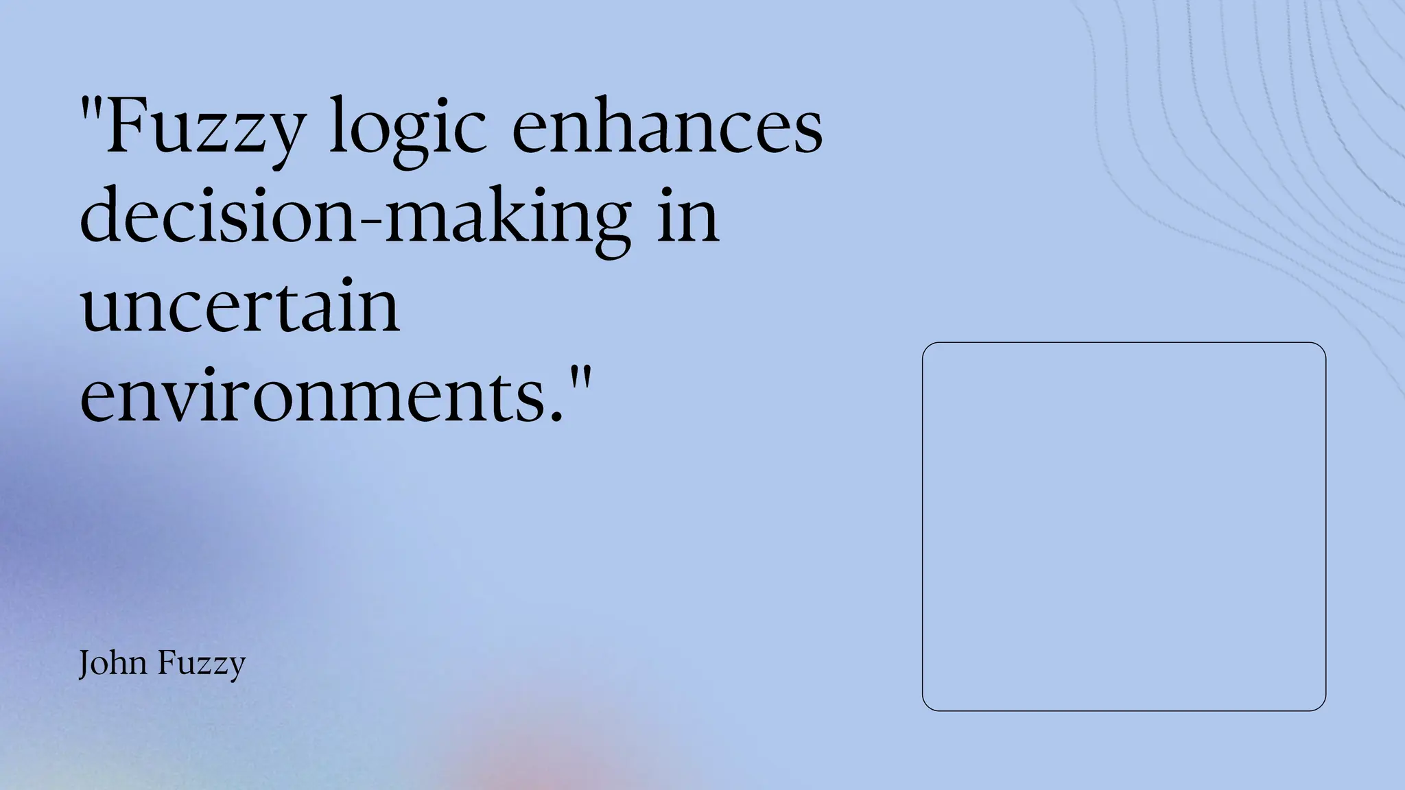 Fuzzy logic enhances decision-making in uncertain environments.pptx