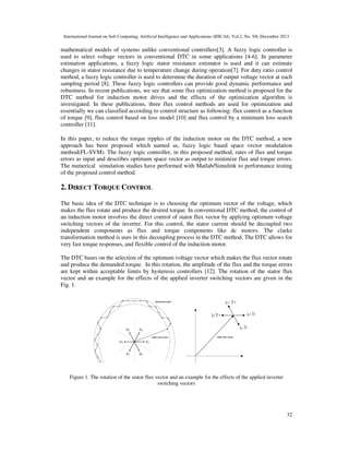 Fuzzy logic based direct torque control of induction motor with space vector modulation | PDF