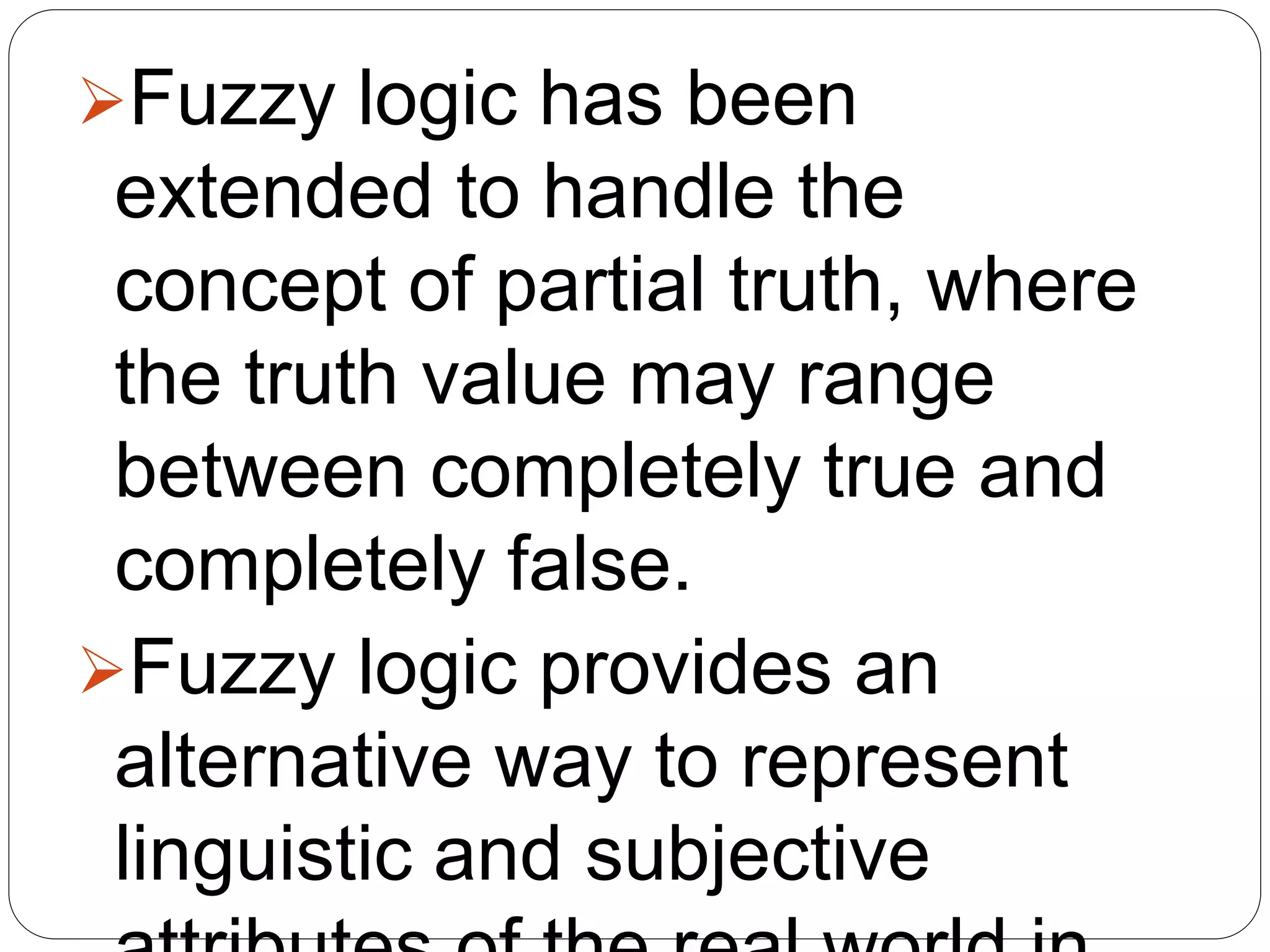 Fuzzy logic controller | PPTX