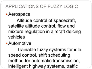 Fuzzy logic controller | PPTX
