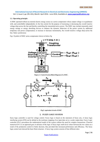 Fuzzy Logic Controller for Static Synchronous Series Compensator with Line Power Transient ...