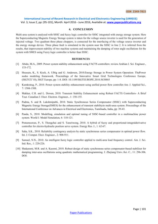Fuzzy Logic Controller for Static Synchronous Series Compensator with Line Power Transient ...