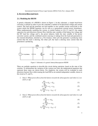 Fuzzy logic control of a hybrid energy | PDF