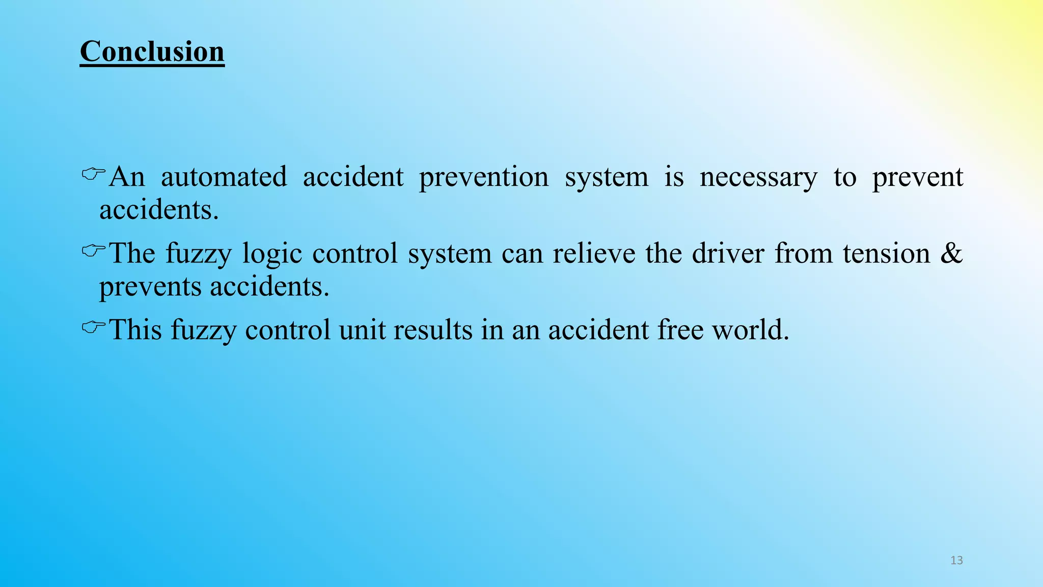 Fuzzy logic control system | PPTX