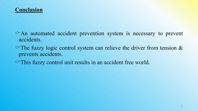 Fuzzy logic control system | PPTX