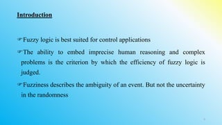 Fuzzy logic control system | PPTX
