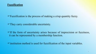 Fuzzy logic control system | PPTX