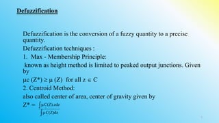 Fuzzy logic control system | PPTX