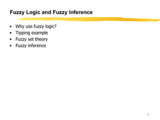 Fuzzy logicintro by | PPT