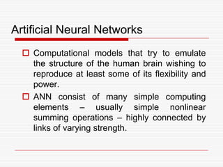 Fuzzy logic and neural networks | PPTX