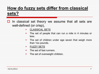 Fuzzy logic and neural networks | PPTX