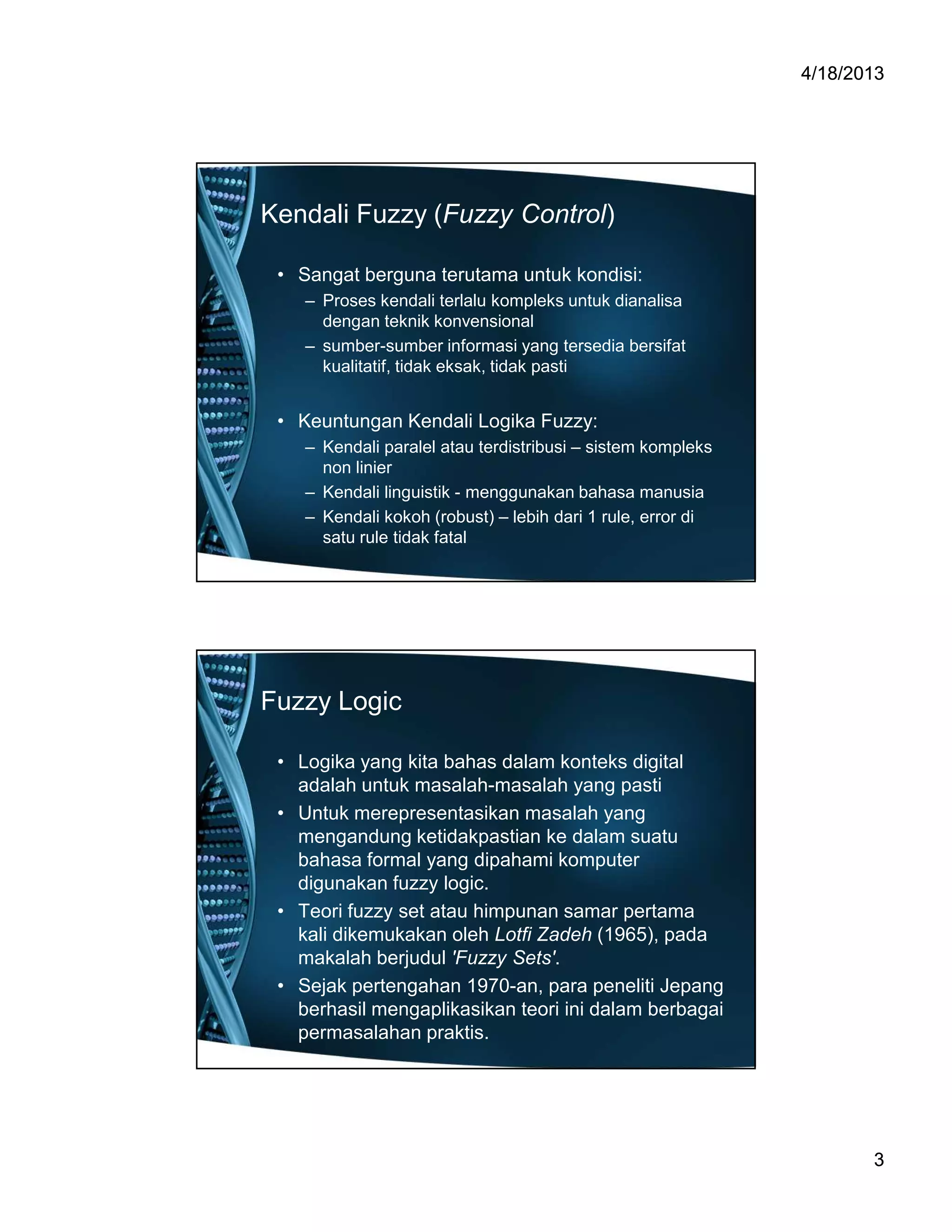 Fuzzy logic part1 | PDF