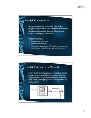 Fuzzy logic part1 | PDF