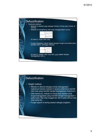 Fuzzy logic part3 | PDF