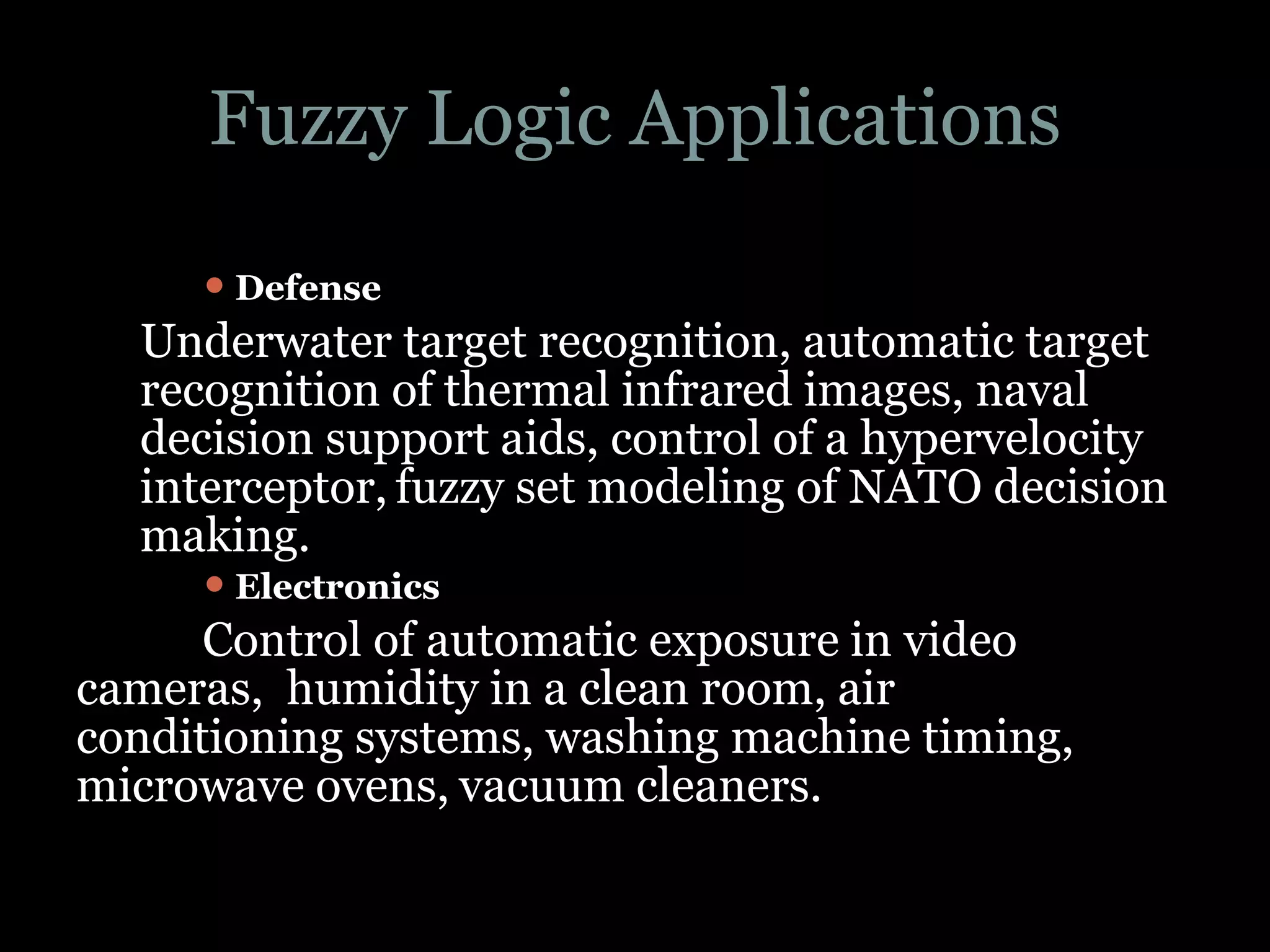 Fuzzy logic ppt | PPT
