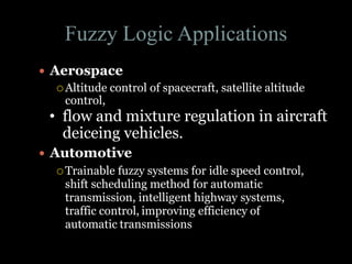 Fuzzy logic ppt | PPT