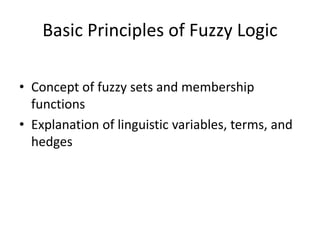 Fuzzy_Logic_Presentation outlines the presentation structure | PPT