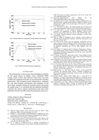 Fuzzy logic speed control of three phase | PDF