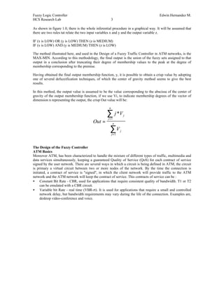Fuzzy logic in ATM | PDF
