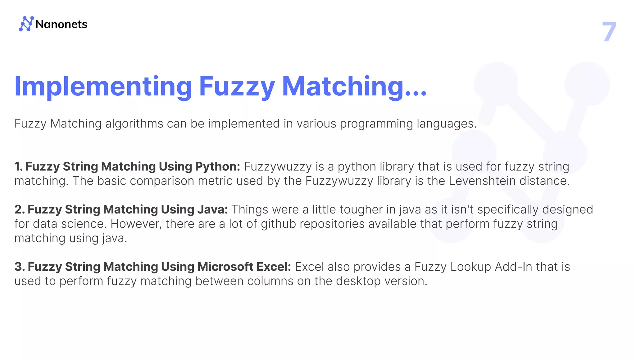 Fuzzy Matching or Fuzzy Logic Explained | PDF