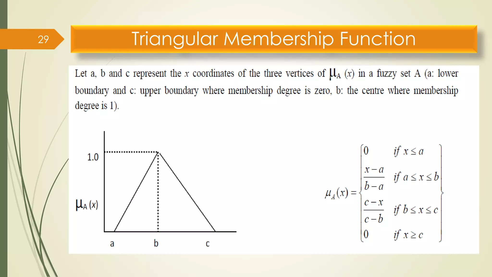 Fuzzy Membership Function | PDF