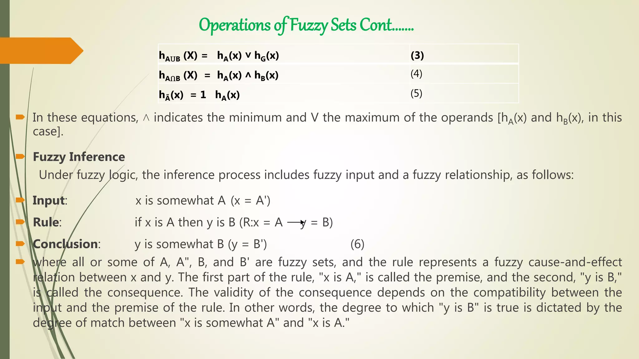 Fuzzy Model Presentation | PPTX
