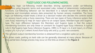 Fuzzy Model Presentation | PPTX