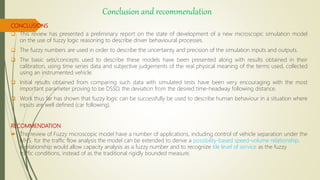 Review of Fuzzy Model | PPT