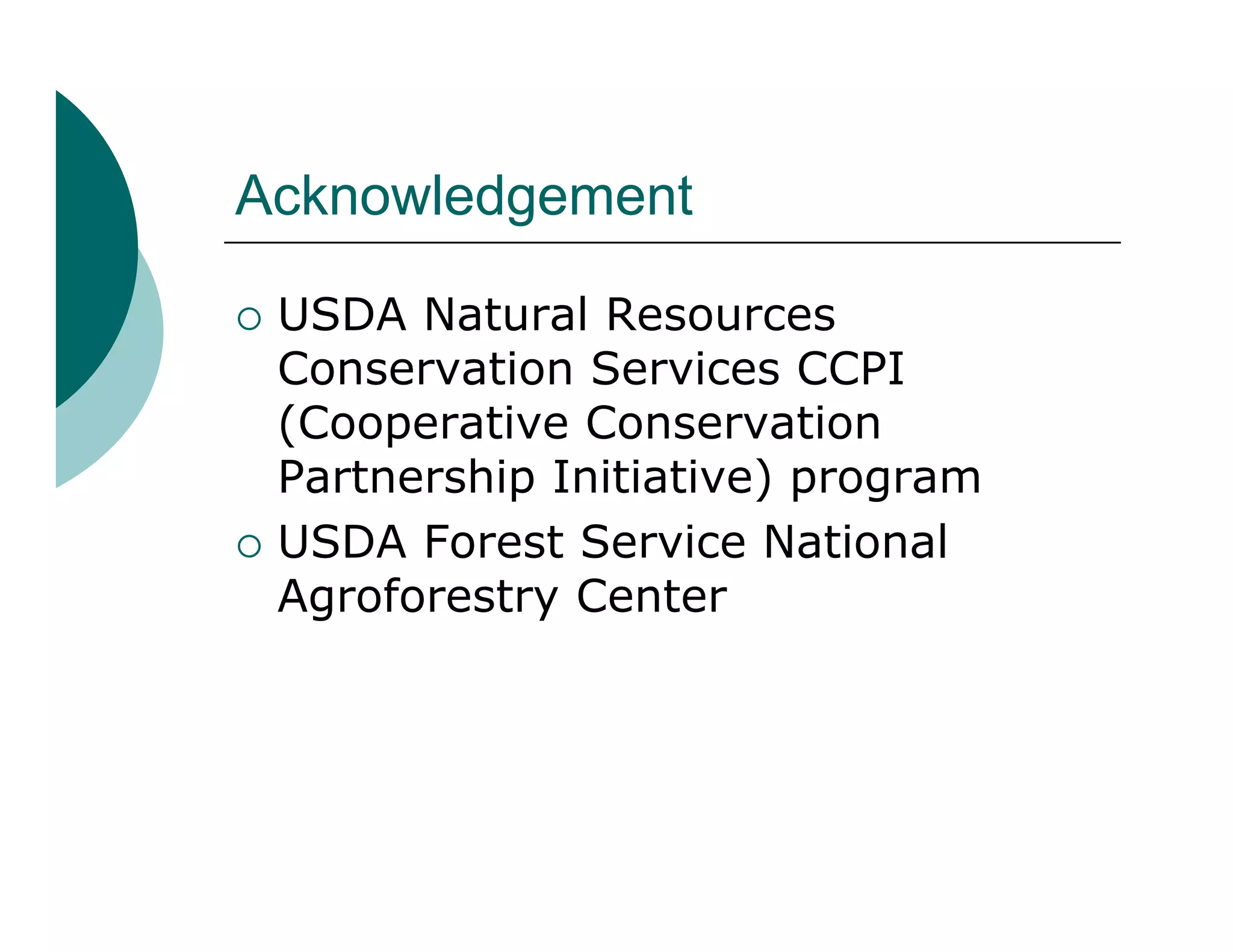 Fuzzy Multiple Criteria Evaluation Of Conservation Buffer Placement Ppt