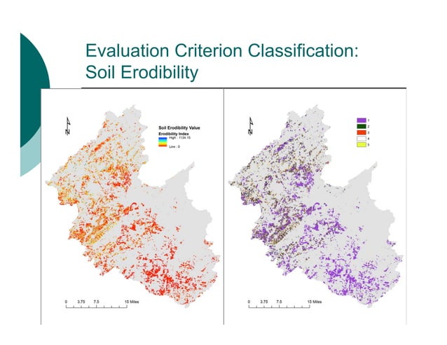 Fuzzy multiple criteria evaluation of conservation buffer placement | PPT