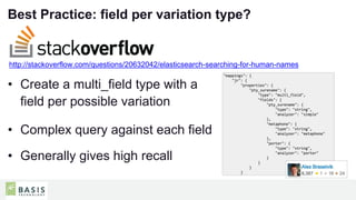 Fuzzy Name Matching with Rosette | PPT
