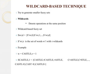 Fuzzy keyword search over encrypted data in cloud computing presentation | PPT
