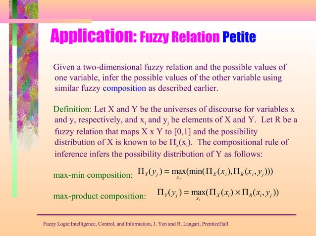 Fuzzy relations | PPT