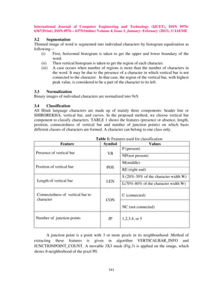 Fuzzy rule based classification and recognition of handwritten hindi | PDF | Programming ...