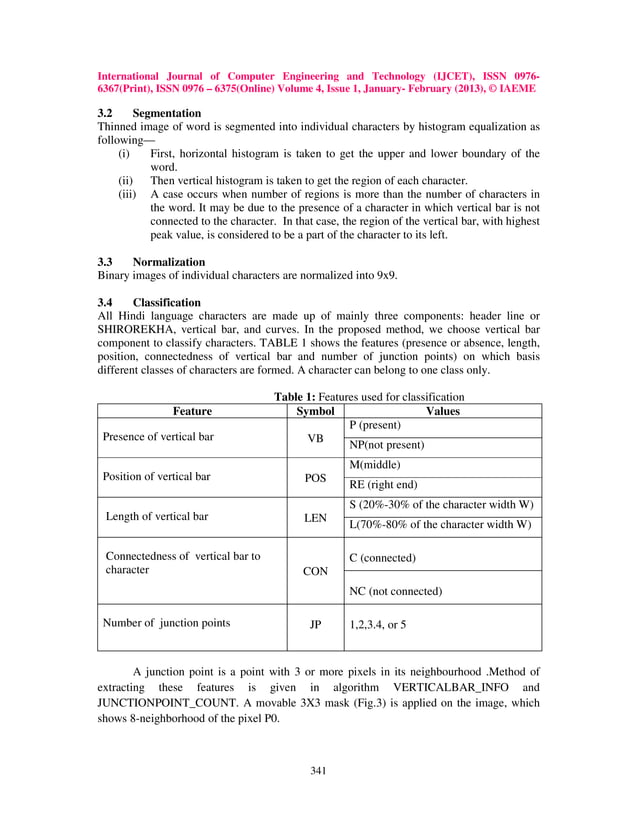 Fuzzy Rule Based Classification And Recognition Of Handwritten Hindi Pdf