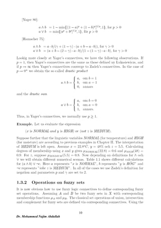 Fuzzy rule bases | DOC