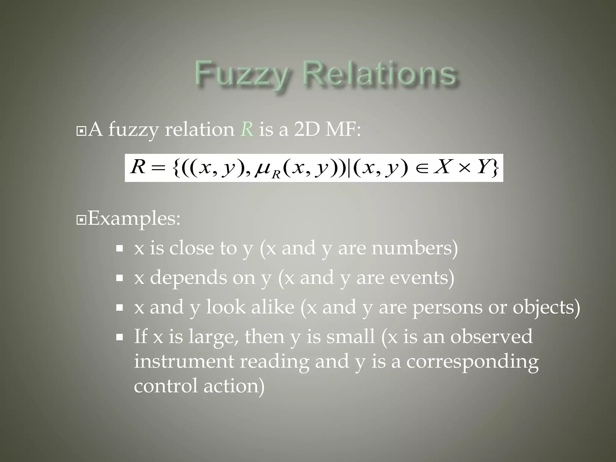 Fuzzy rules and fuzzy reasoning | PPTX
