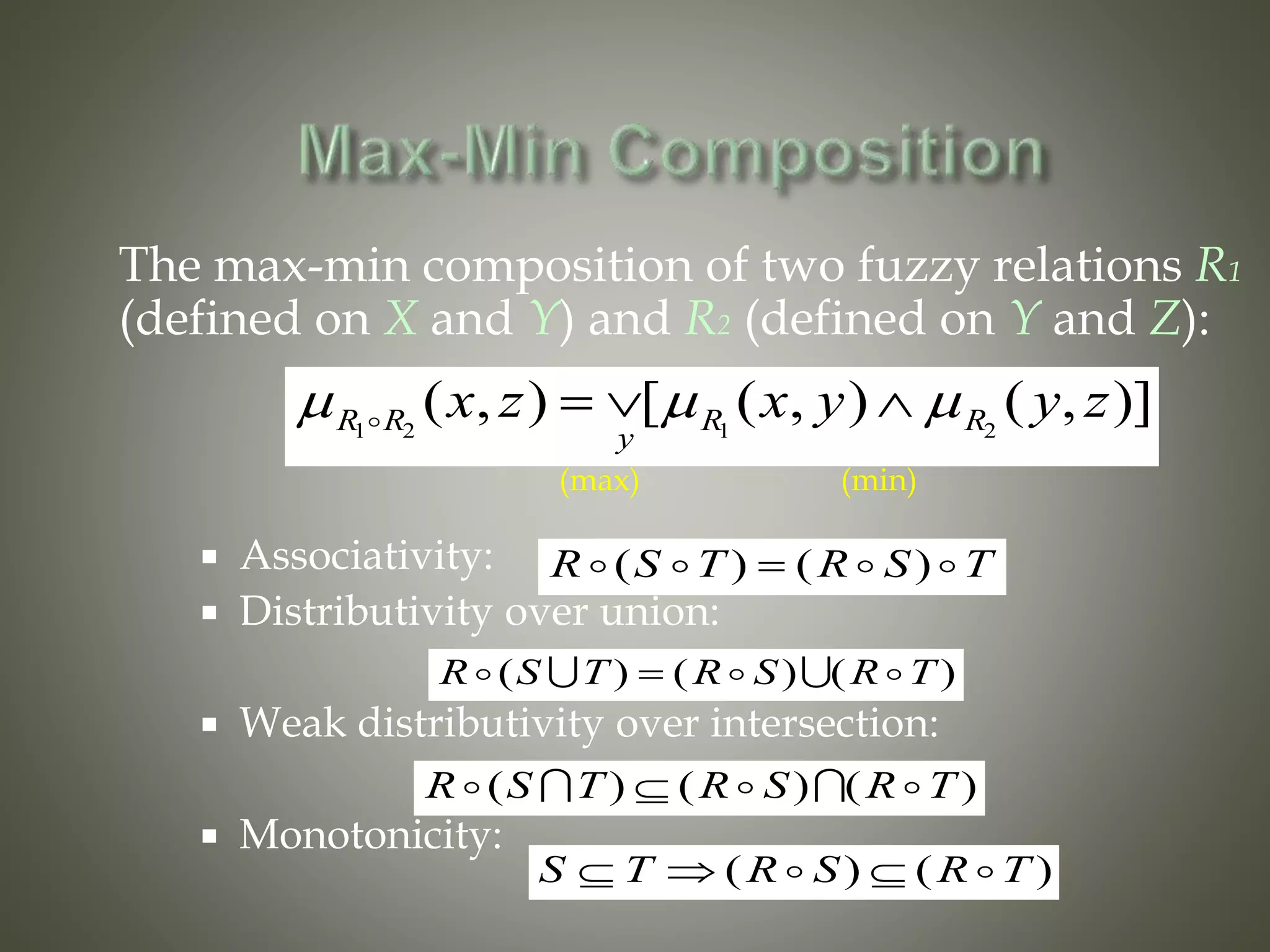 Fuzzy rules and fuzzy reasoning | PPTX